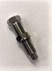 Titanium Stop Adjuster Bolt and Flanged Jam Nut – Kreitz Oval Track Parts