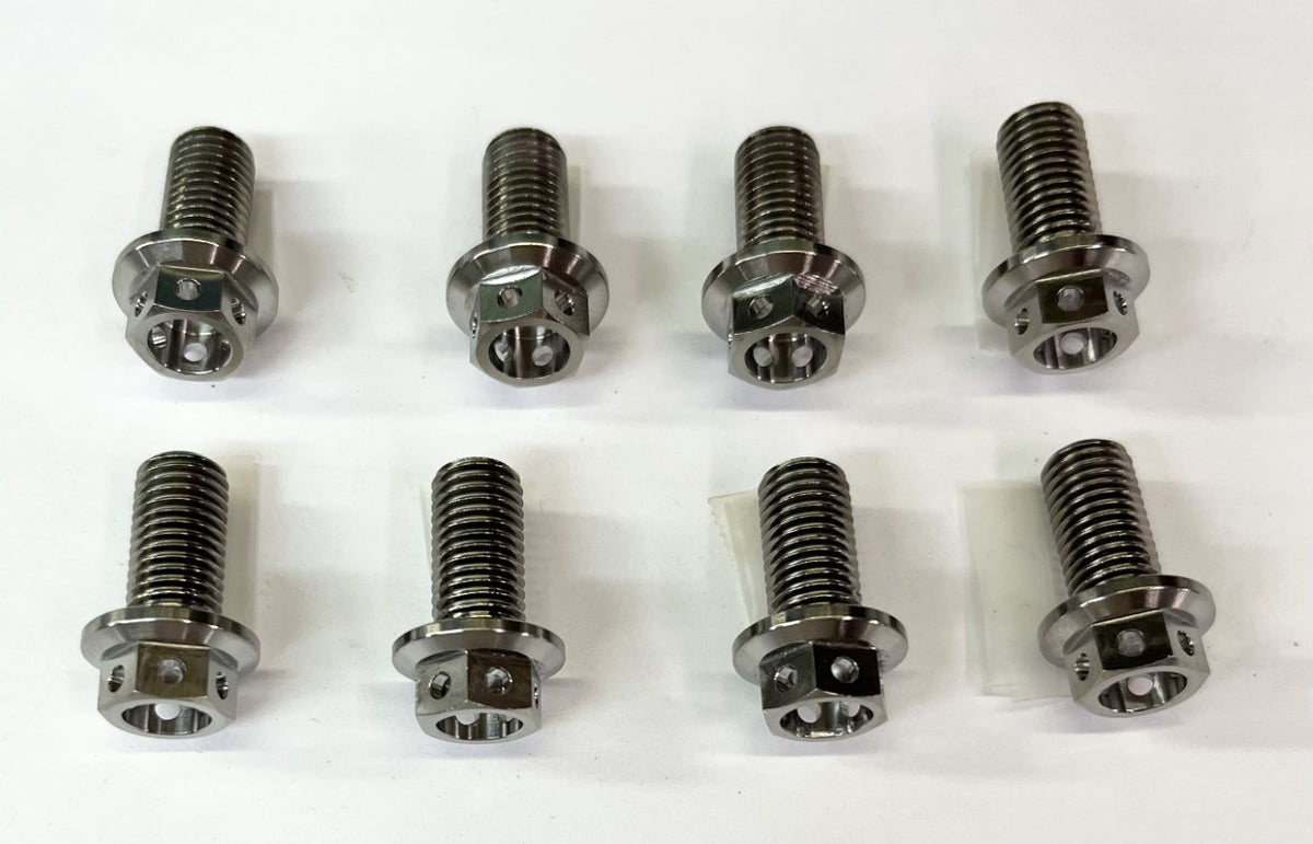 Titanium Drilled Rotor Bolts for Wilwood – Kreitz Oval Track Parts
